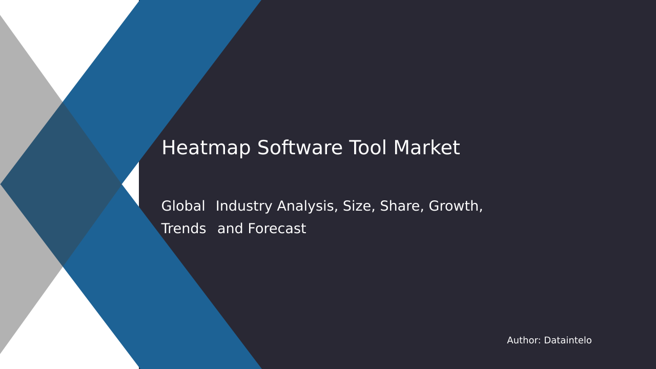 Heatmap Software Tool Market Report Global Forecast From 2025 To 2033 4736